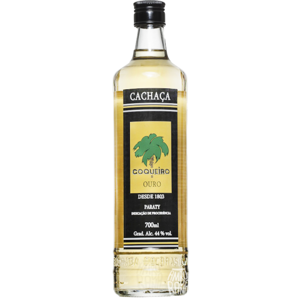 Cachaça Coqueiro Ouro 700ml | Amburana